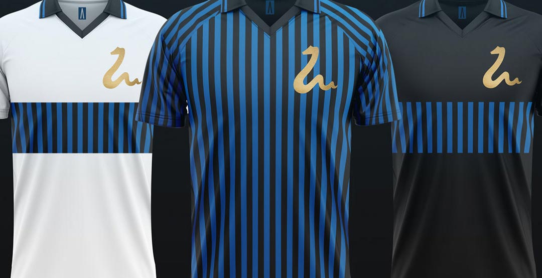 Inter Milan 'Golden Snake' Retro Concept Kits By Rupertgraphic - Footy ...