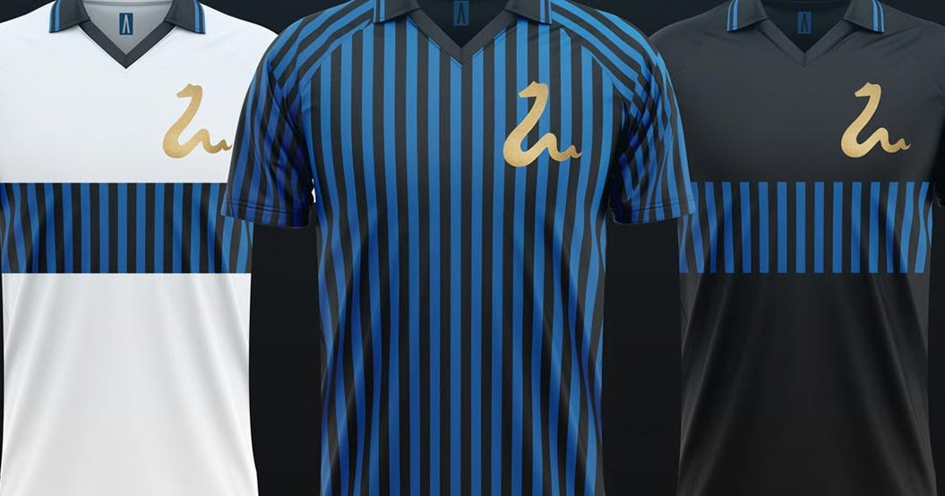 Inter Milan 'Golden Snake' Retro Concept Kits By Rupertgraphic - Footy ...