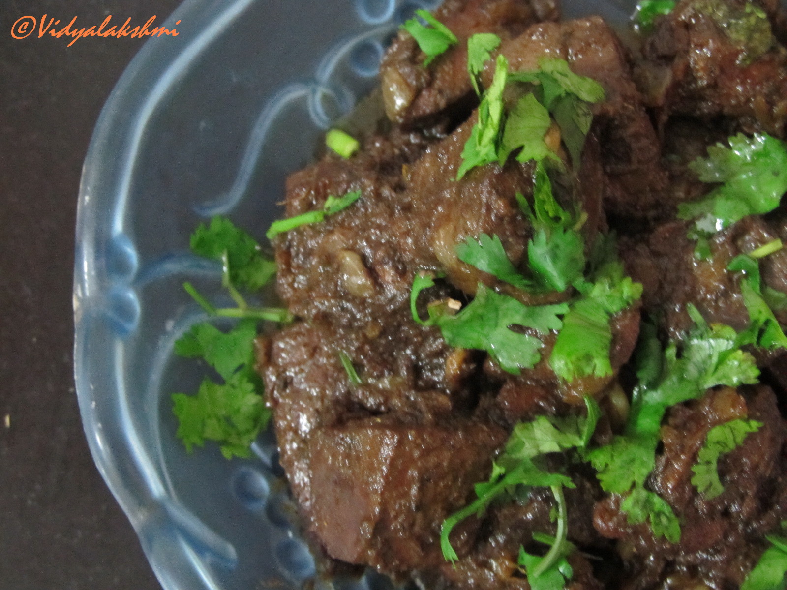 Mutton Liver Fry/Eeral Varal (South Indian Style)
