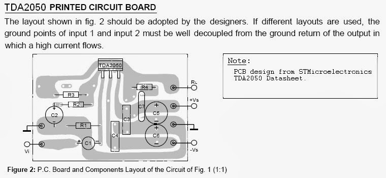 DIY TDA2050 IC Hi-Fi Chip Amplifier : Details and Specifications by ...