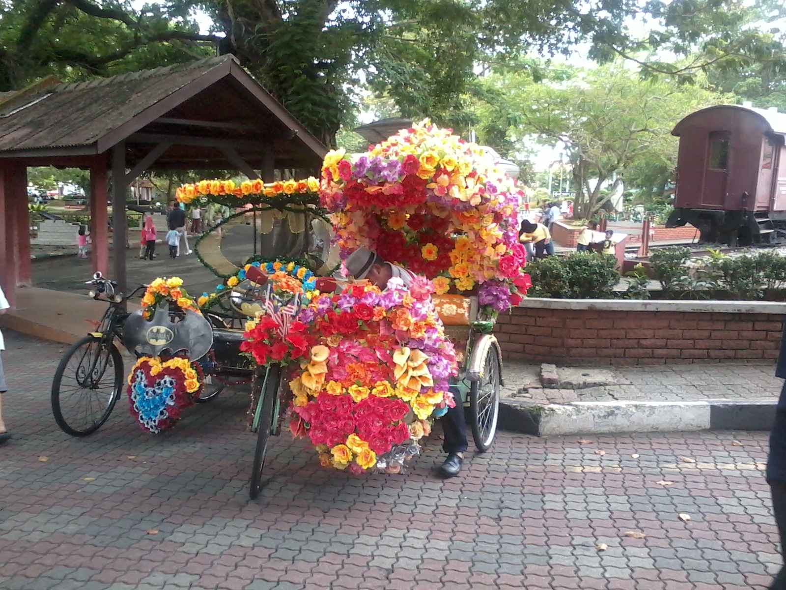 warta generasi ke 2: PENARIK BECA BERHIAS DI MELAKA....