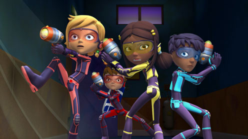 The Monster Buster Club Resources: Monster Buster Club Screenshots