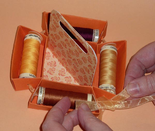 The Papercraft Post: Thread Caddy Tutorial