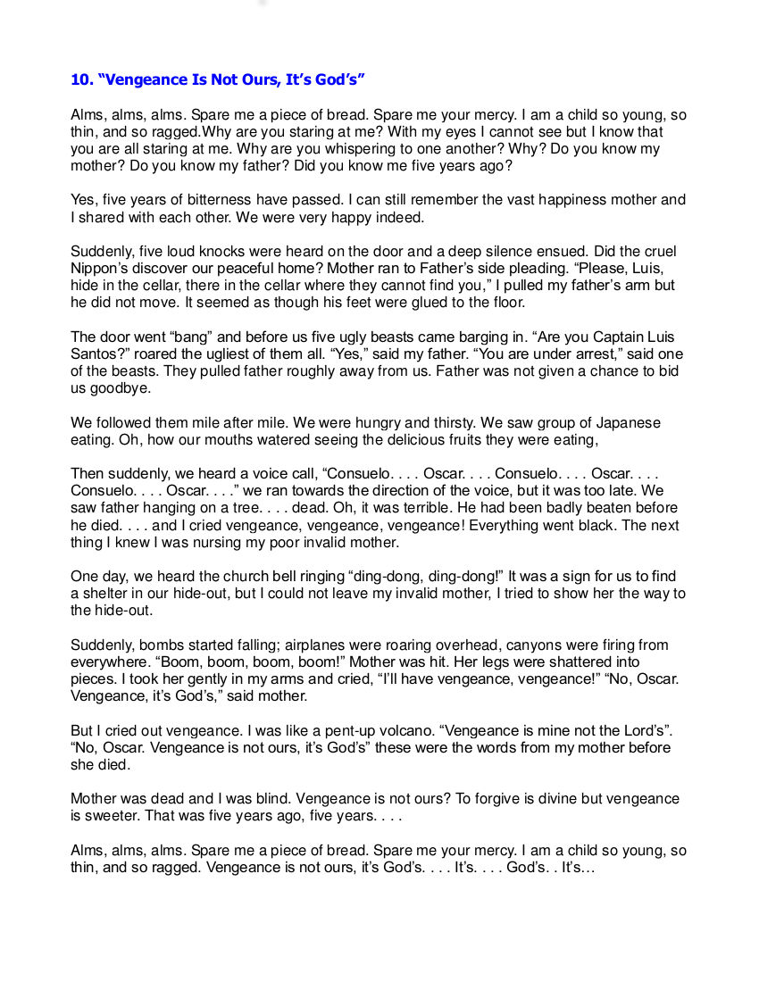 short declamation piece about love - philippin news collections