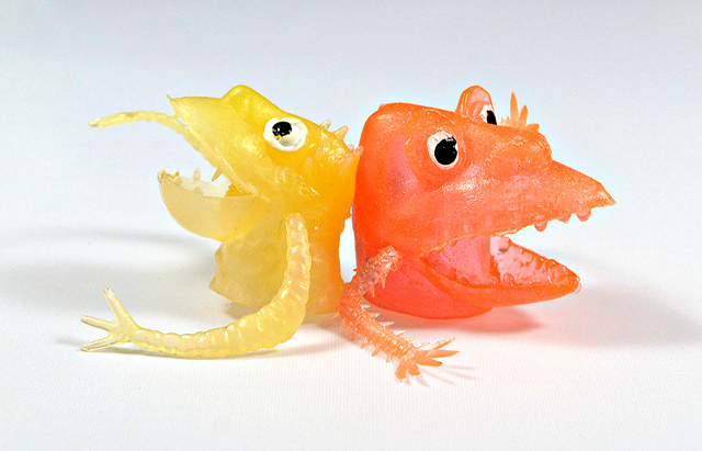 Little Weirdos: Mini figures and other monster toys: Freaky finger ...