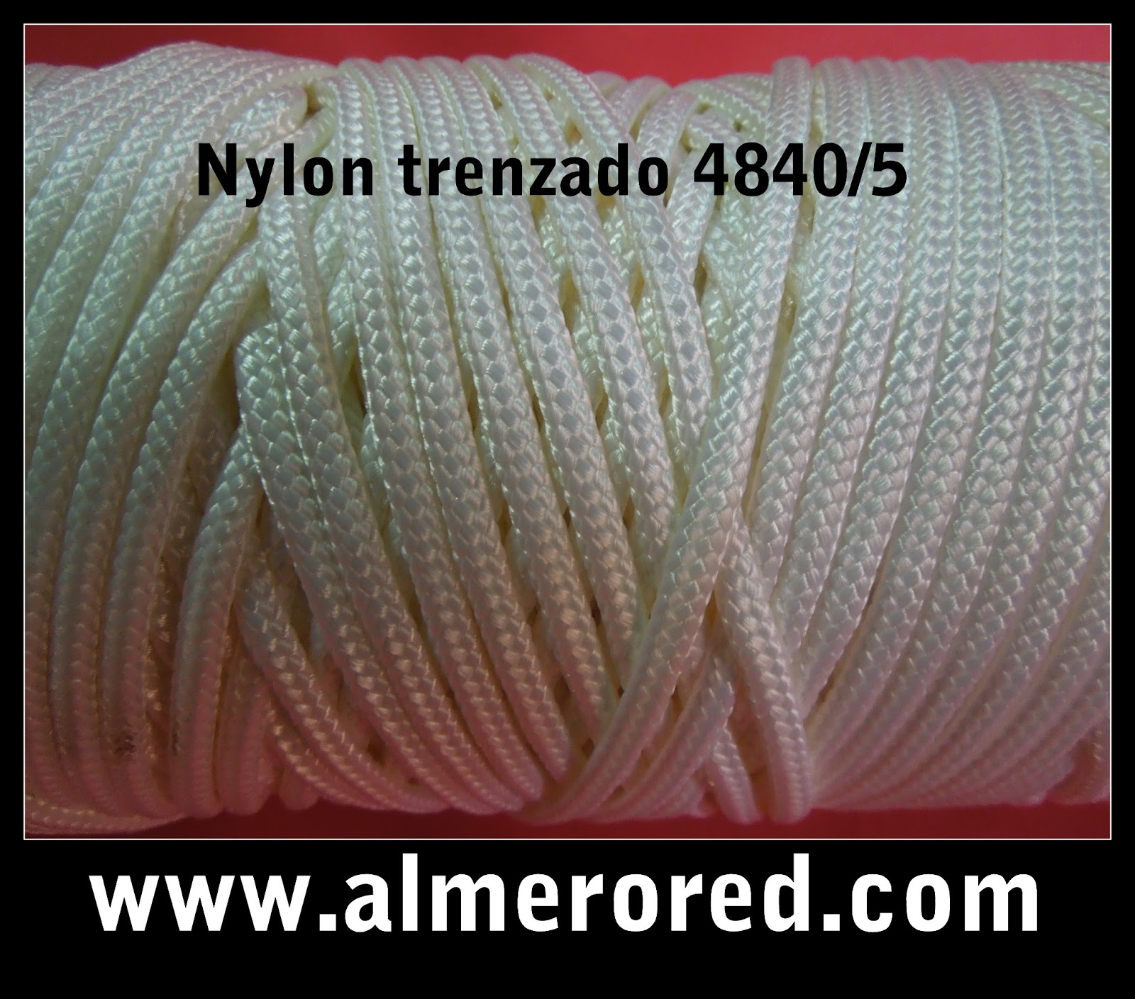 Hilo nylon trenzado 4840/5 - Almerored