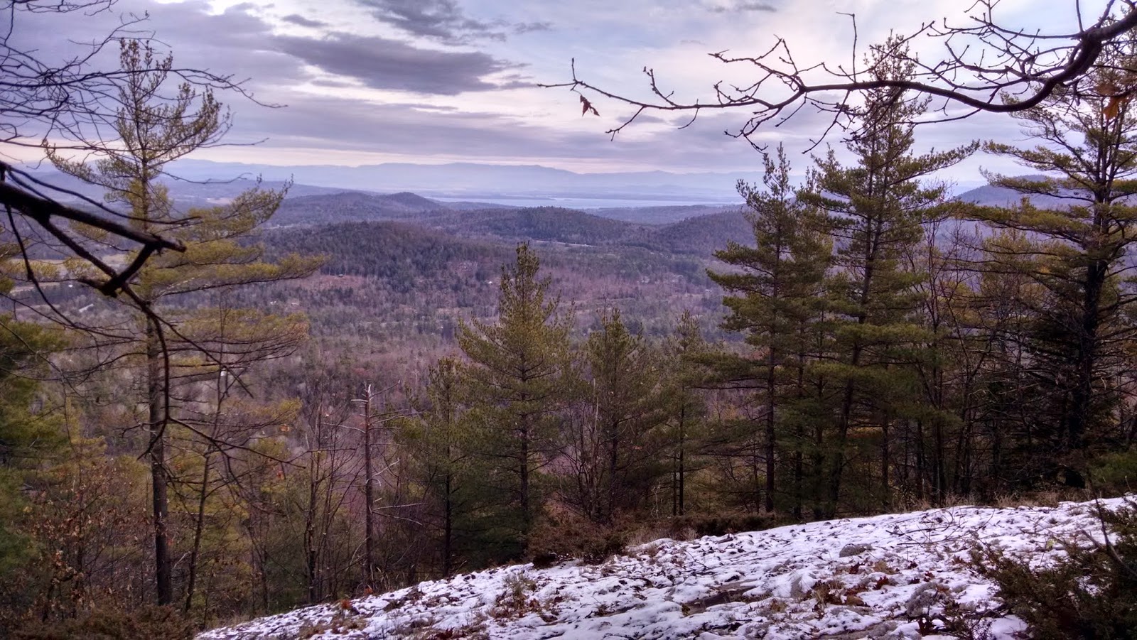 Off on Adventure: Split Rock Mountain - Hammond Pond Wild Forest - 11/22/14