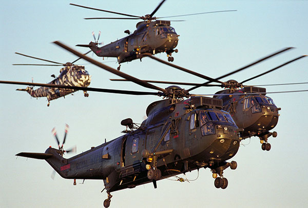 Transportation Picture: Sea King HC4 Helicopter