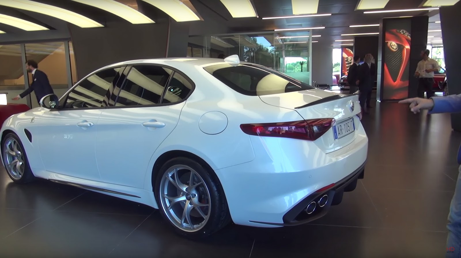 Take A Look At Alfa Romeo Giulia QV In Pure White | Carscoops