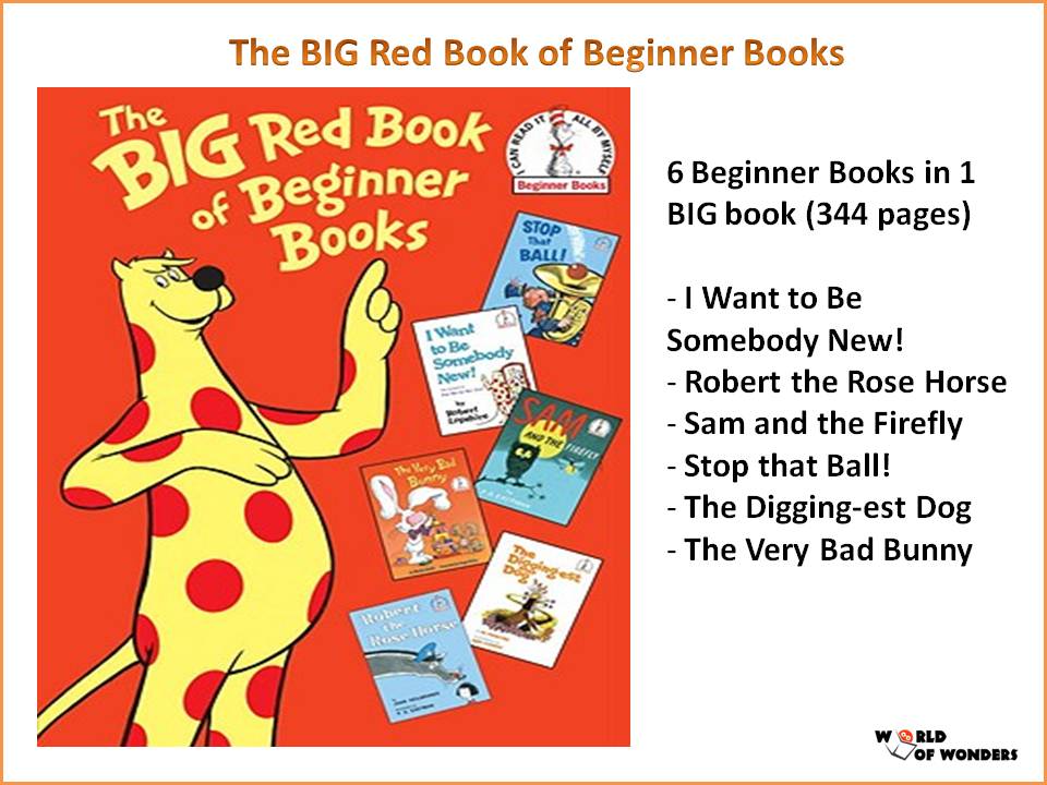 World of Wonders: The BIG Red Book of Beginner Books