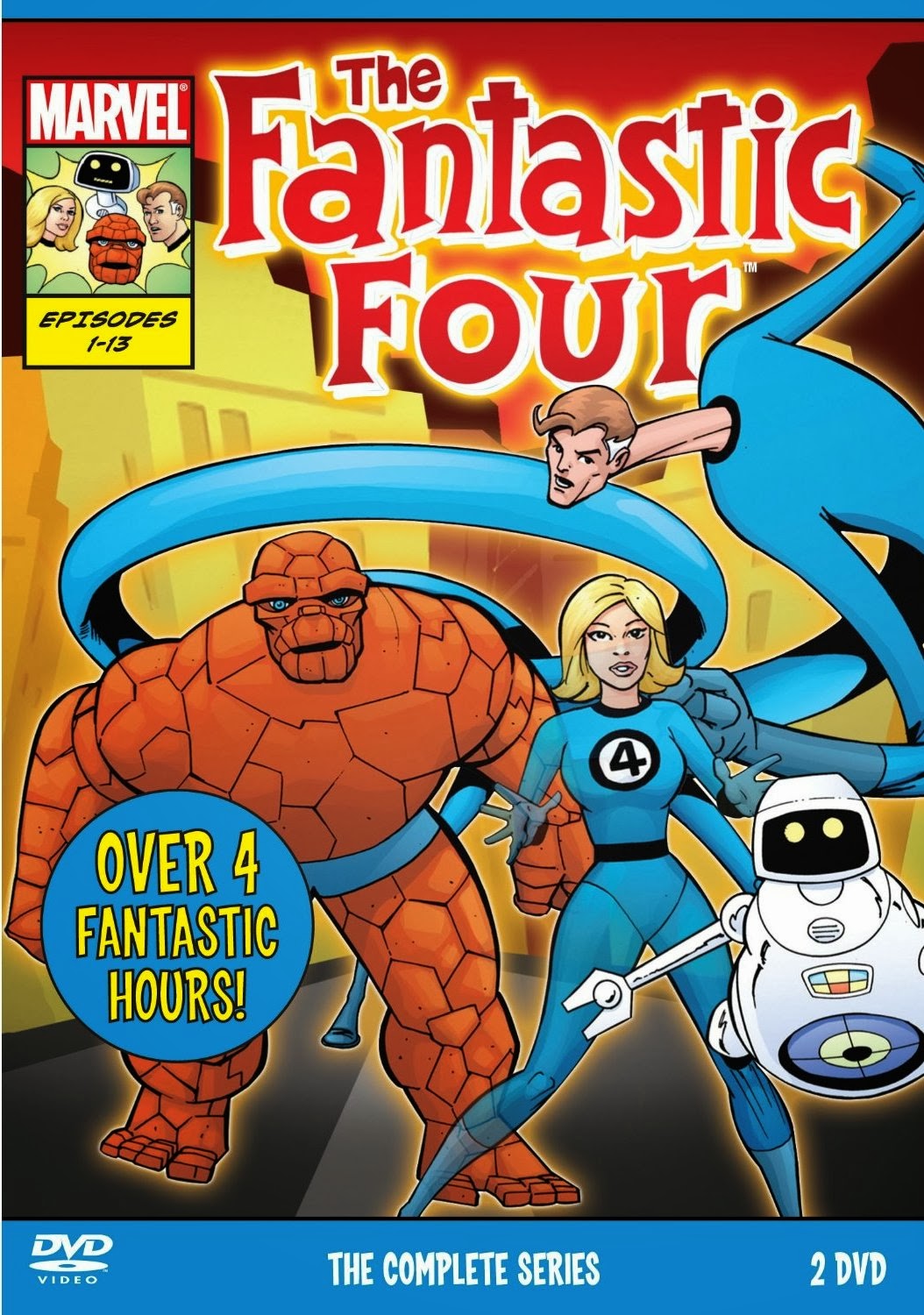 Héroes Animados: The New Fantastic Four