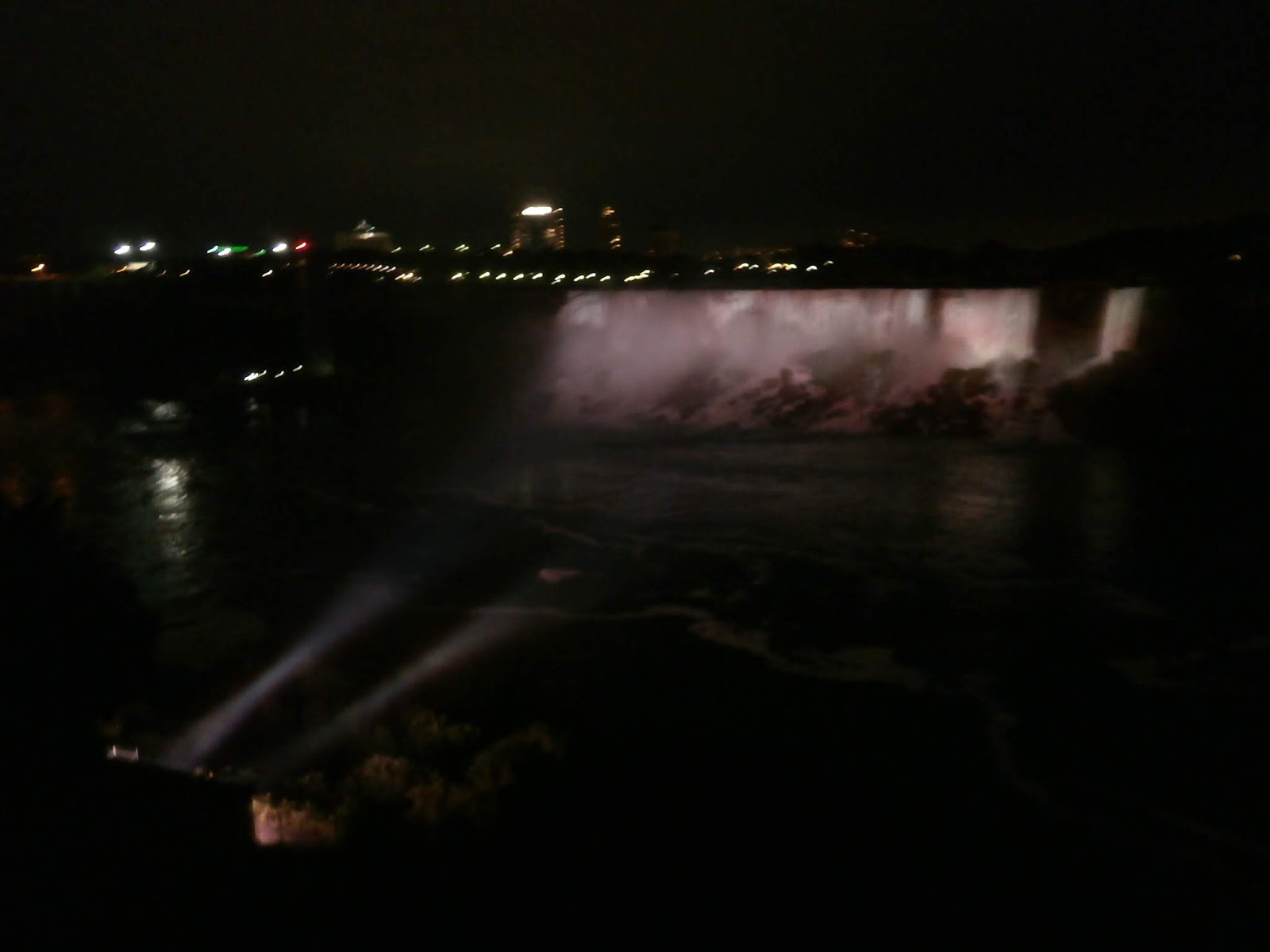 Niagara Falls at Night