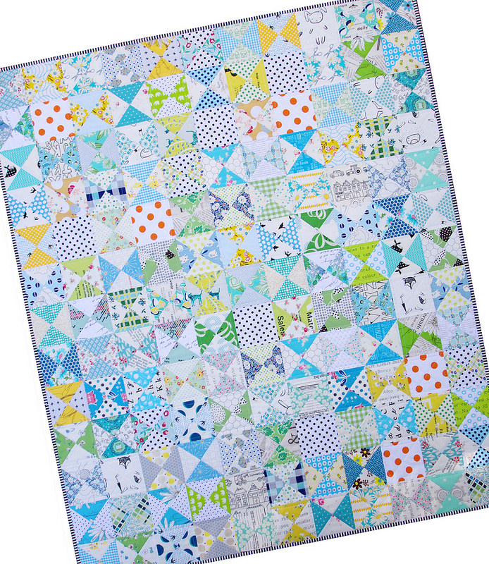 Spring into Spring ~ An Hourglass Quilt | Red Pepper Quilts | Bloglovin’