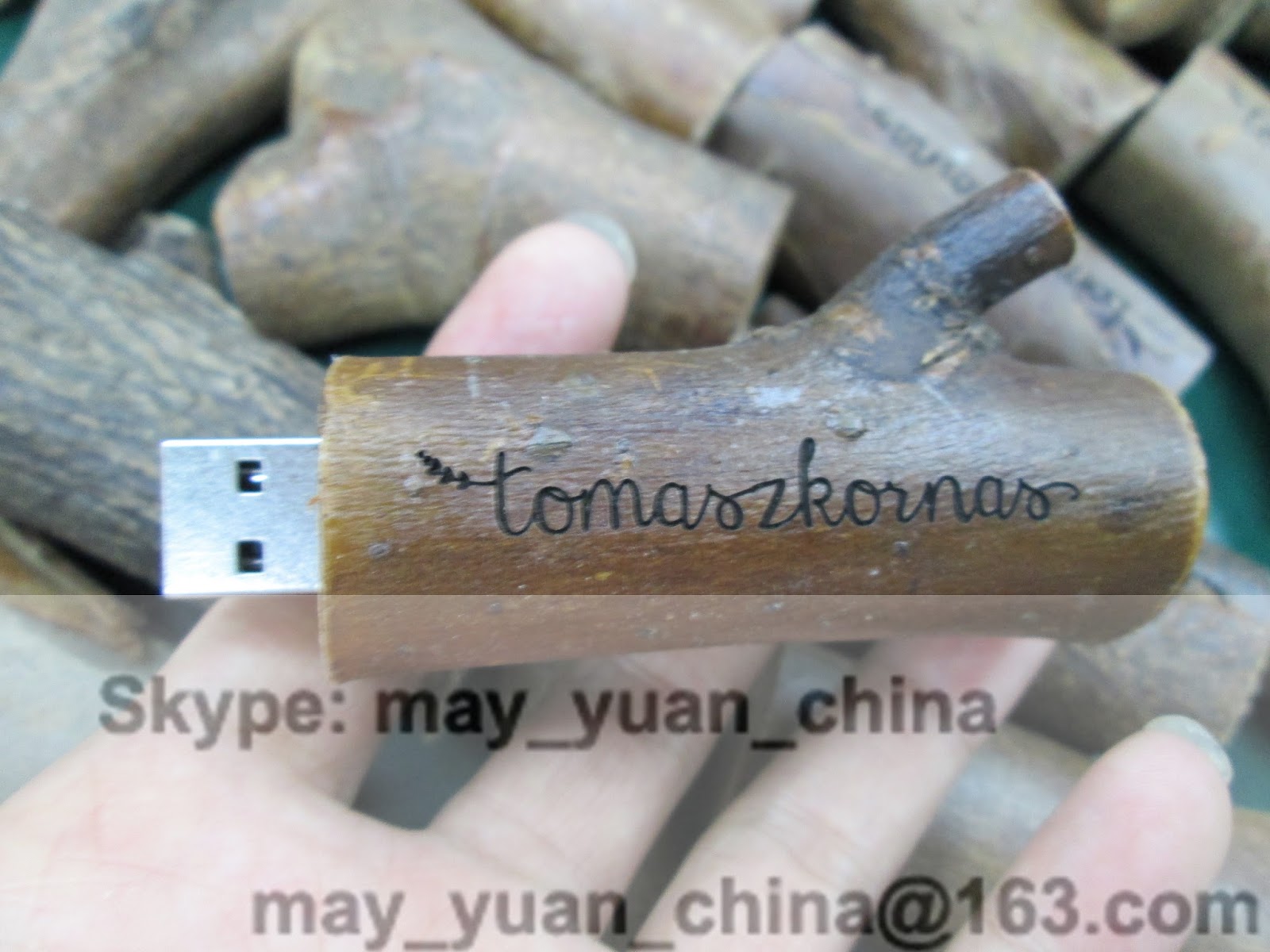 www.carausb.com: Promotional USBs Tree Branch USB Flash Disk Twig Stump ...