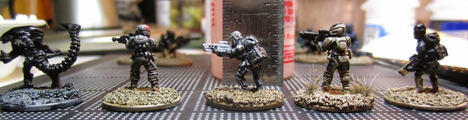ClearHorizon Miniatures releases the 15mm Sci-Fi Hell Divers - Forum ...