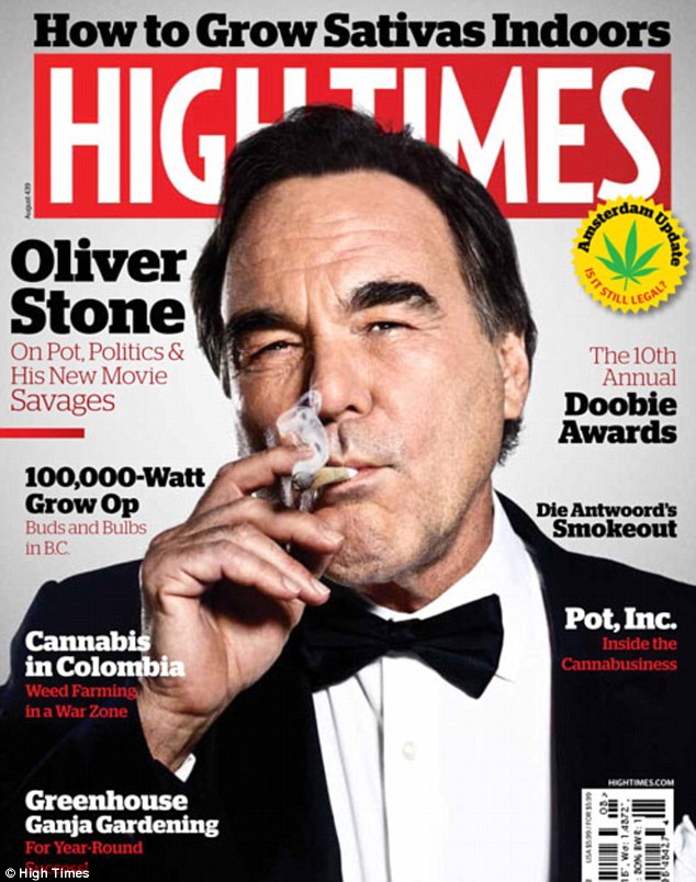 Greenomix Clothing: Oliver Stone, 'Savages' Director, Talks Marijuana