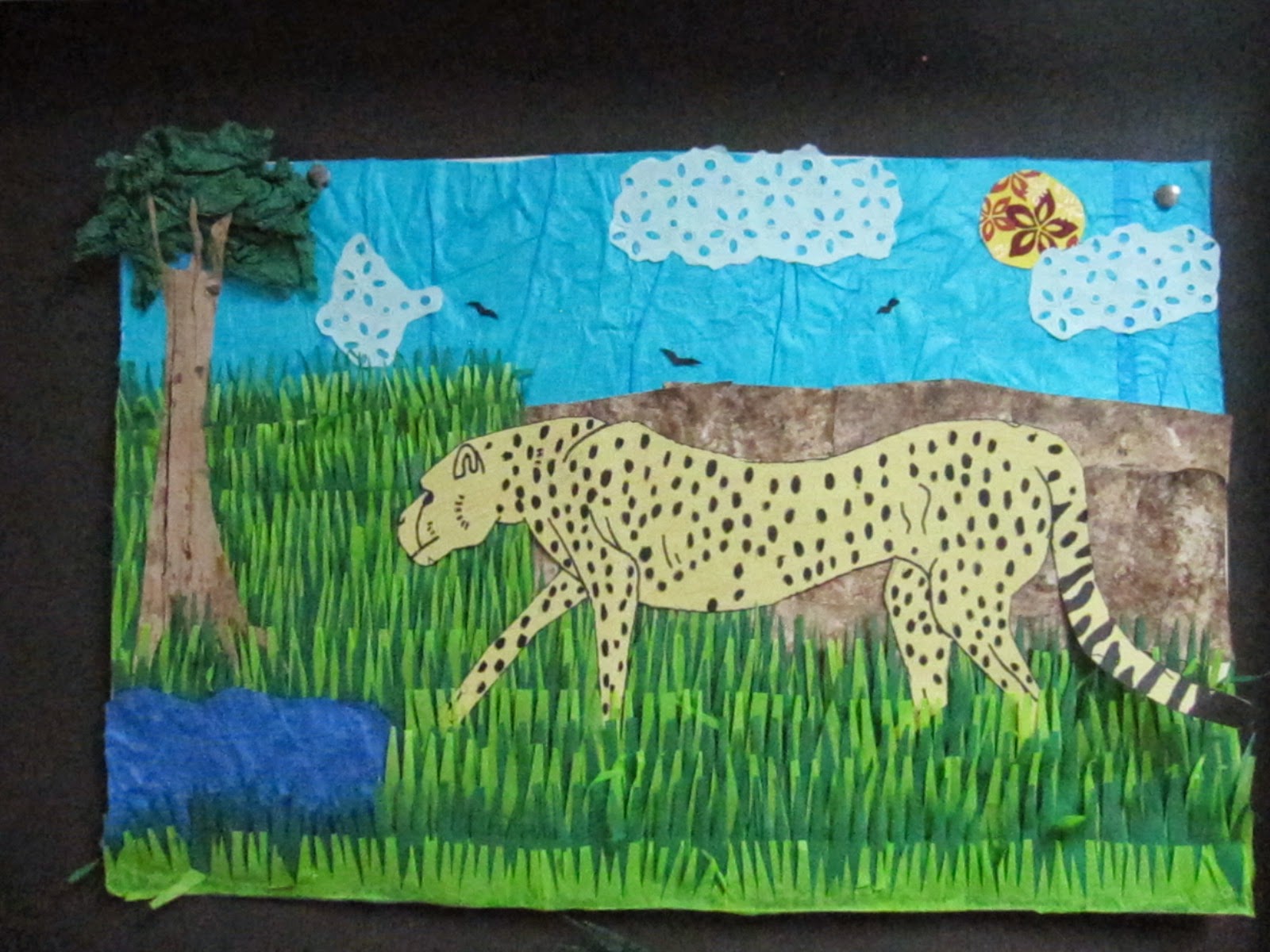 VWMS Art Room: Wild Animals in the 7th Grade!