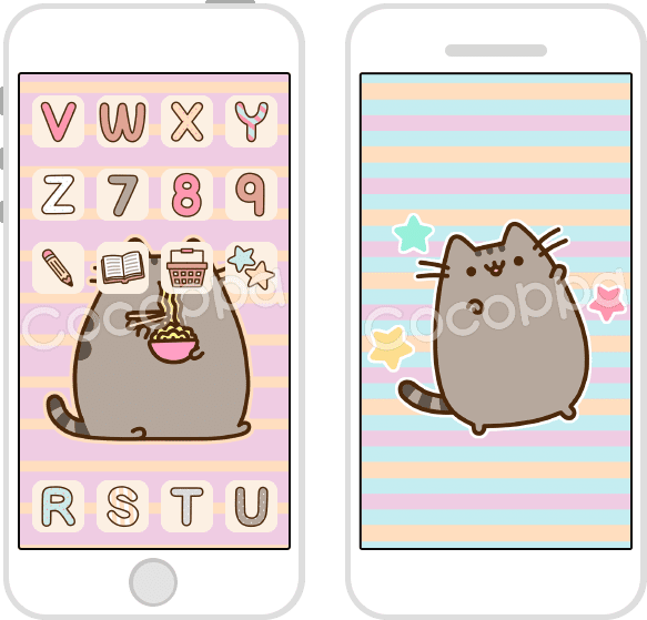I love Kawaii: Cutify Your Smart Phone With Pusheen Theme♪