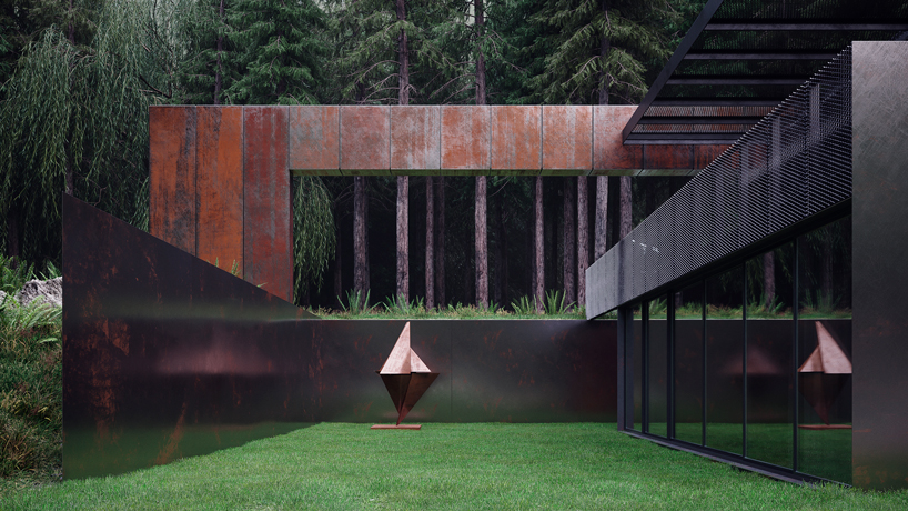 Organic Architecture: Corten Steel House
