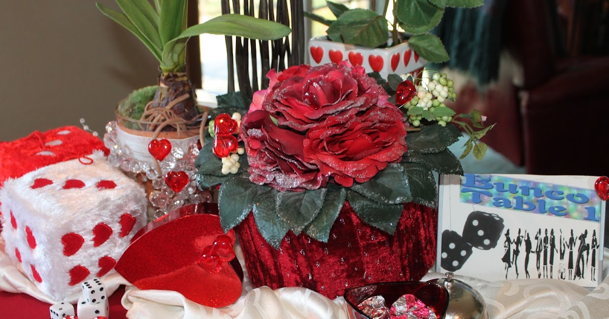 Bunco Game Tablescape - Valentine 's Day ~ The Art of Events
