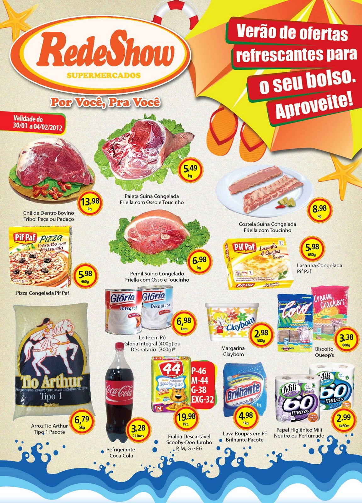 RG Marketing e Propaganda: Folheto - Rede Show Supermercados