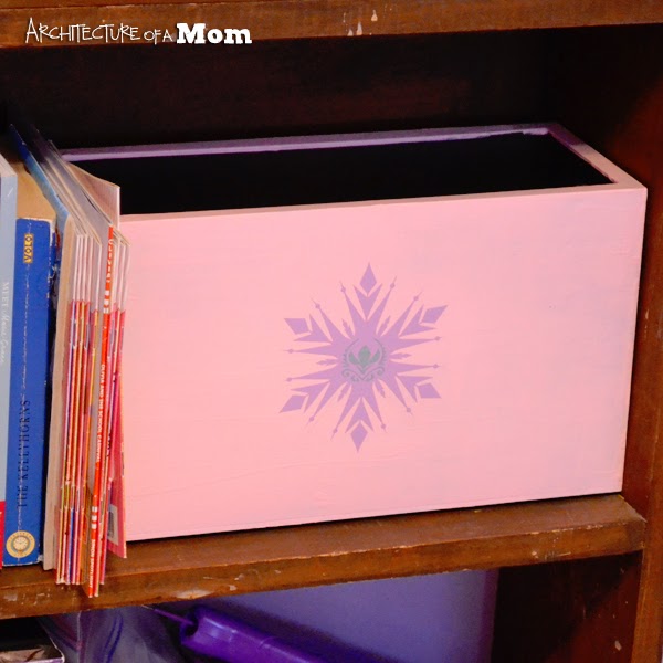 Architecture of a Mom: Frozen Inspired Storage Boxes with an Arendelle ...