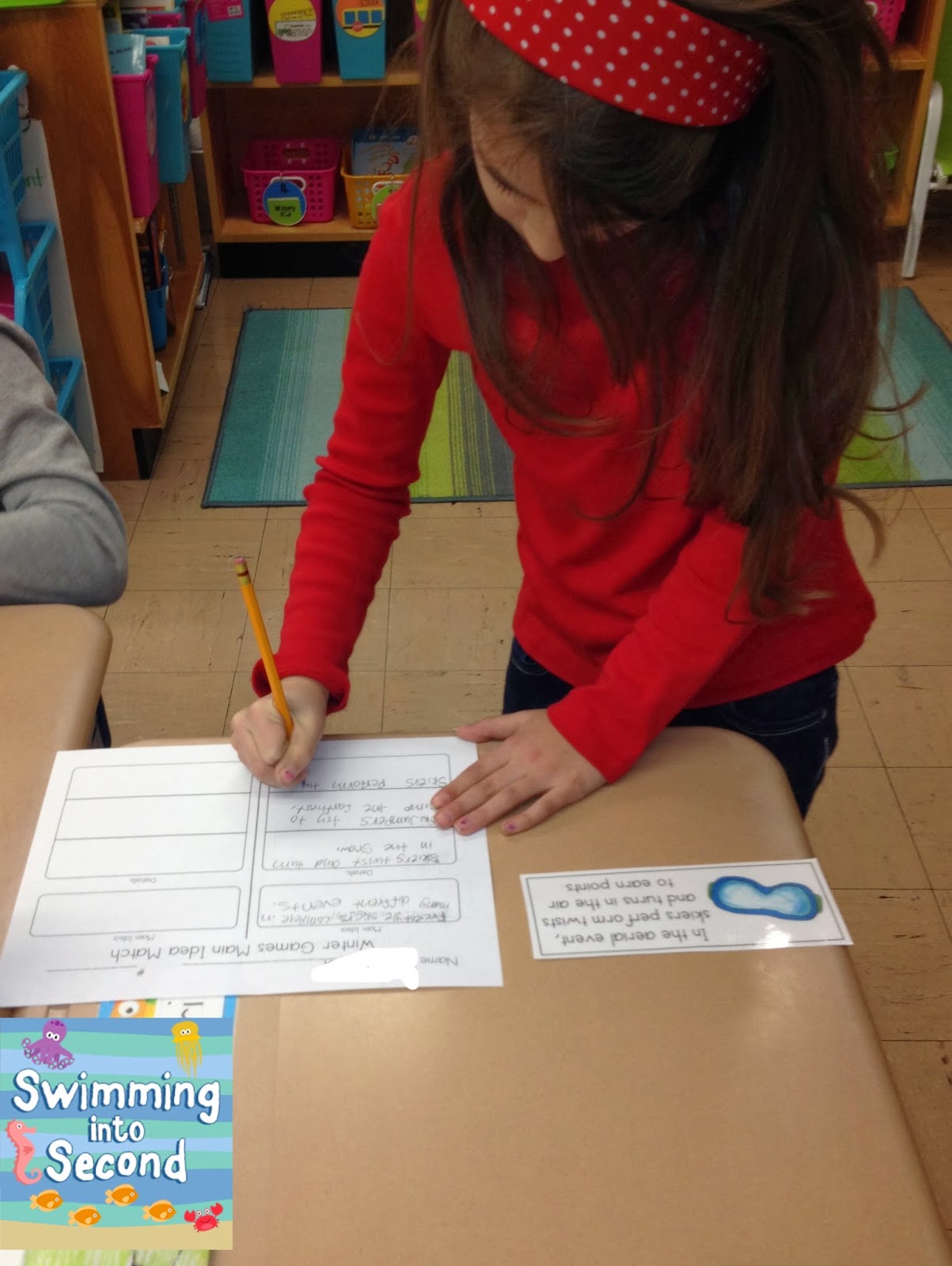 Winter Games Freebie - Main Idea Challenge - Owl-ways Be Inspired