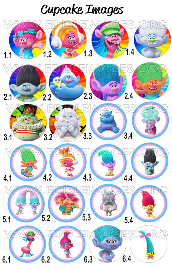 Edible Image Trolls - Aisha Puchong Jaya