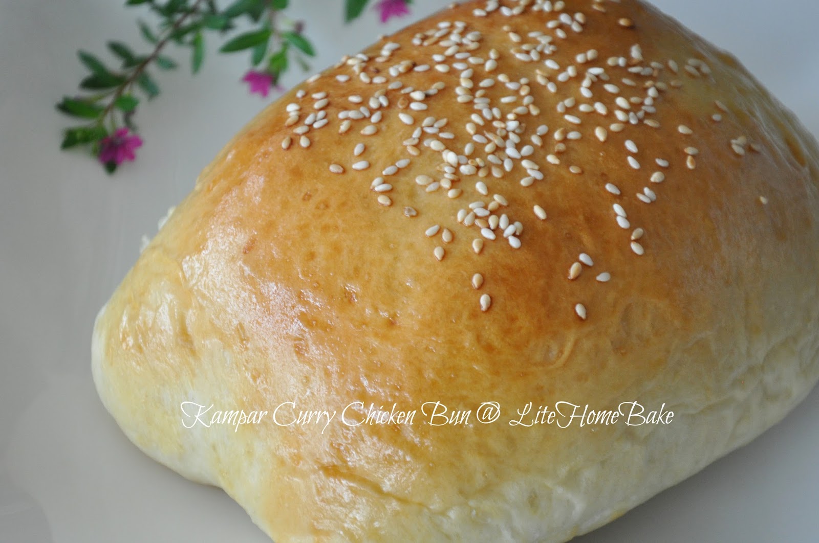 Kampar Curry Chicken Bun ~ Lite Home Bake