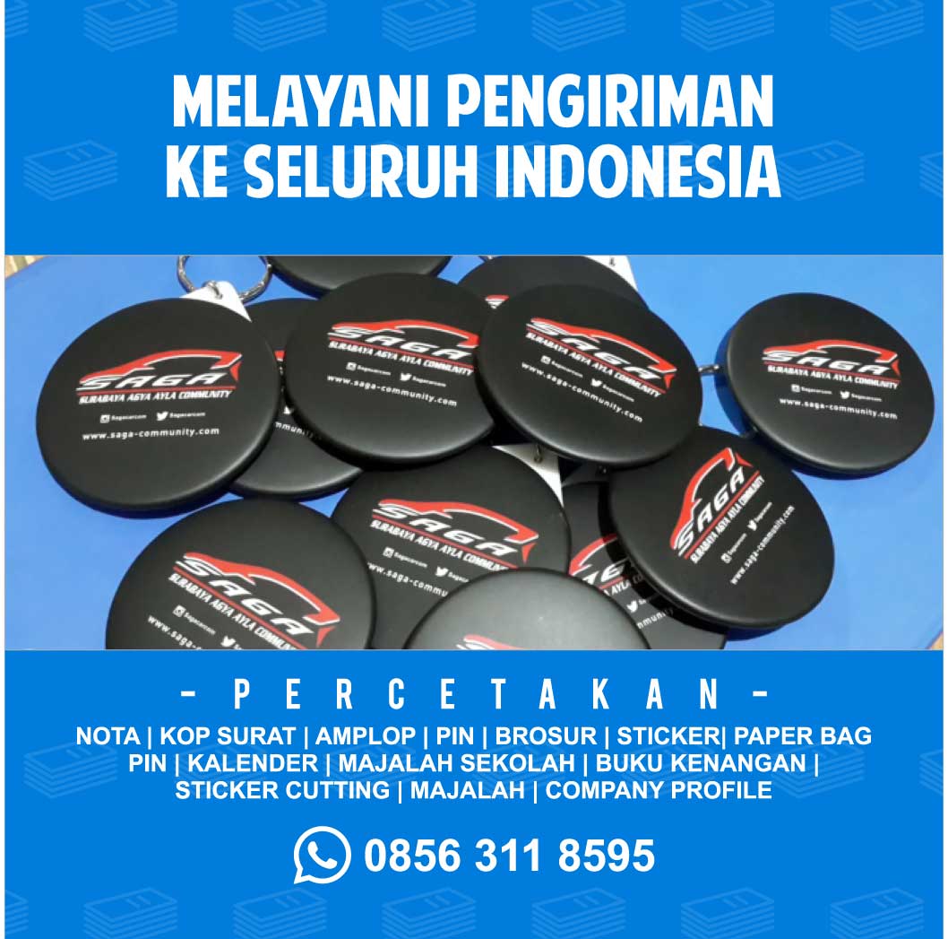 Percetakan Nota, Surat Jalan, Kwitansi Murah Surabaya : Cetak Pin Murah ...