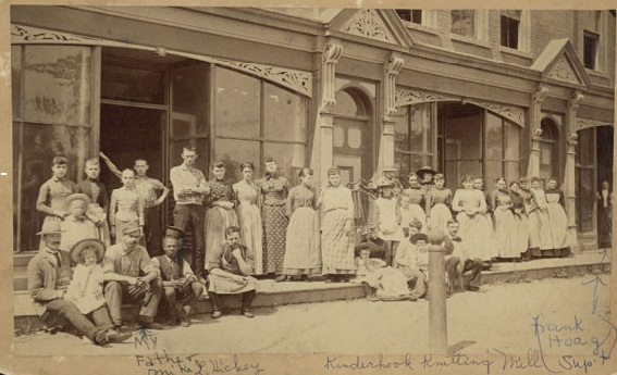 Old Pictures of Columbia County NY: Kinderhook Knitting Mill, Kinderhook NY
