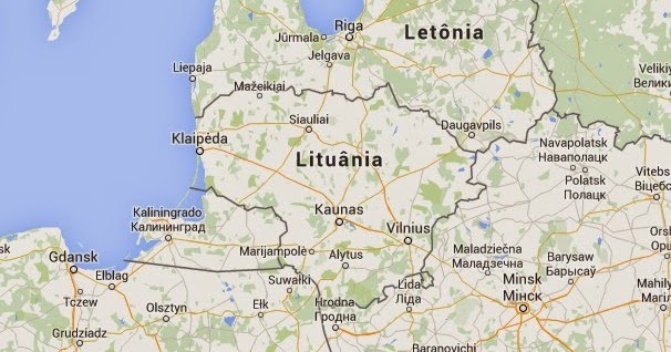 A Lituânia e os seus vizinhos - Tudo sobre a Lituânia