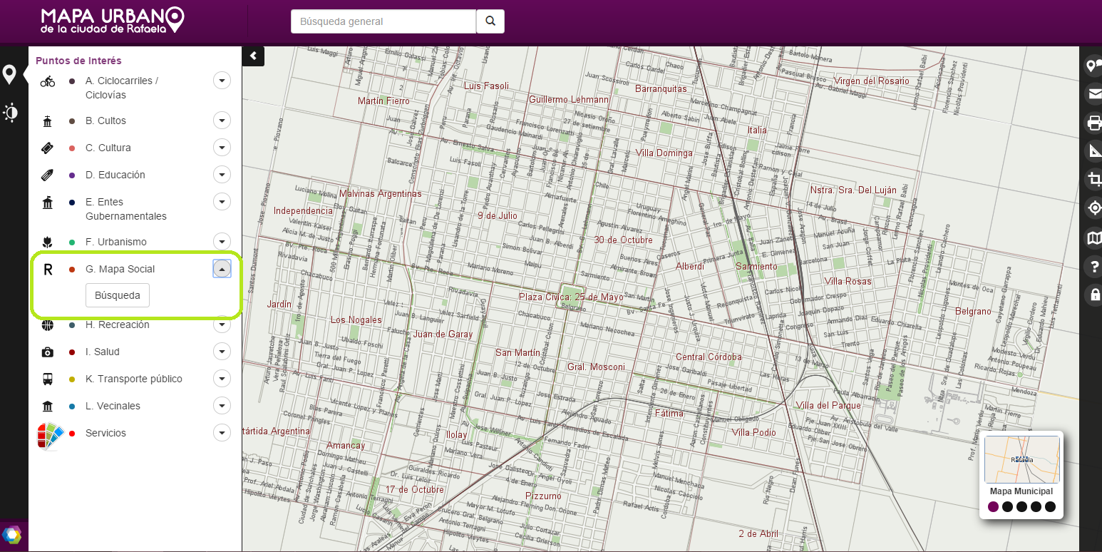 IncluiRSE: El Mapa Social ya registra 10500 visitas
