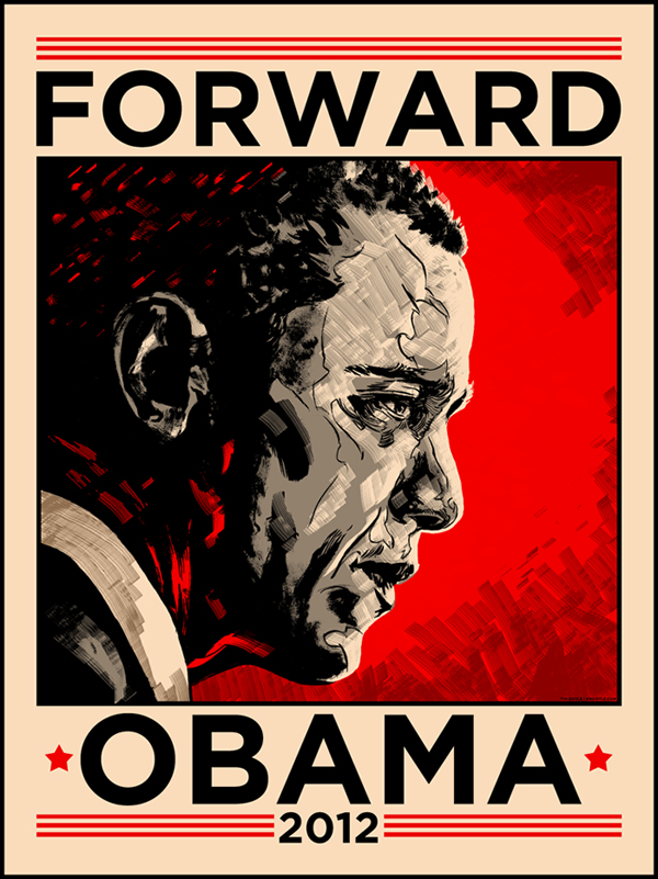 INSIDE THE ROCK POSTER FRAME BLOG: President Barack Obama Forward ...