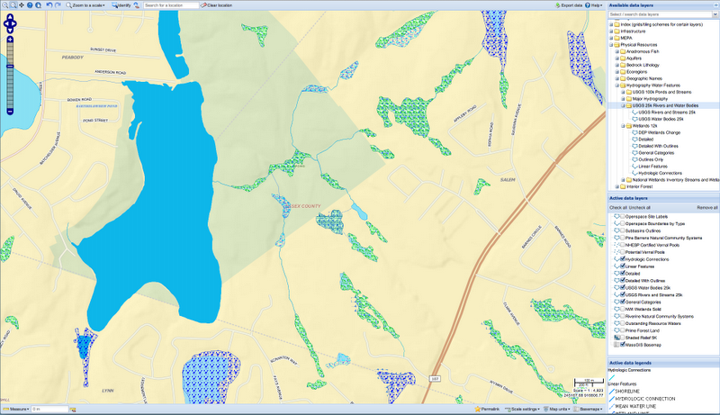 Spring Pond Woods: Maps