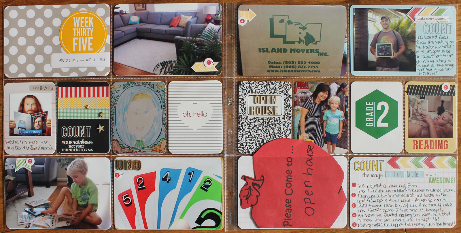 JenTapler Designs: Project Life 2013 Week 35 - Reverse Confetti ...