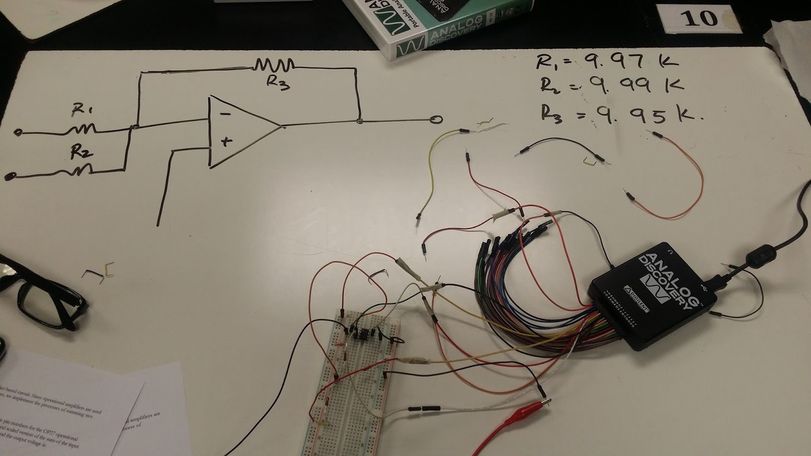 Engineering 44 qli: Summing Amplifier & Difference Amplifier