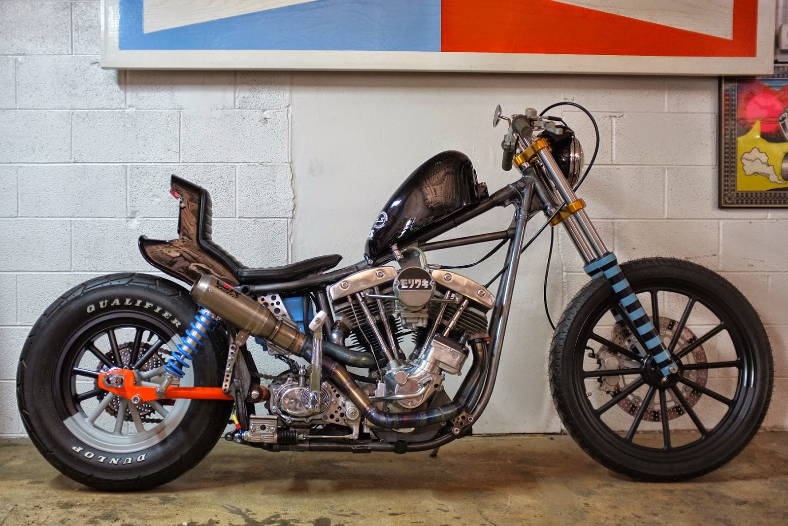 BUBBLE VISOR: Jeff Wright - COC choppers