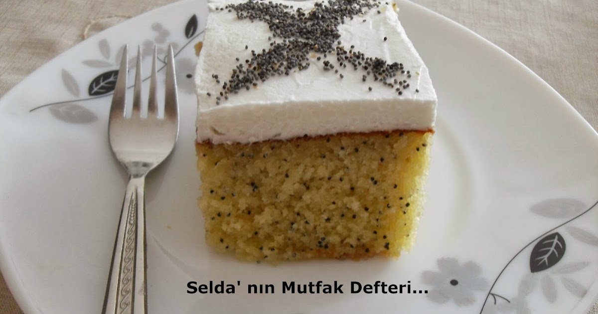 Selda' nın Mutfak Defteri...: Haşhaşlı Revani