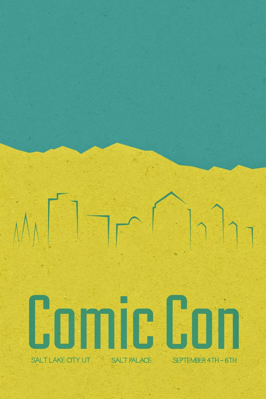 Design Seminar F14 - Justin: Project 1: Comic Con posters