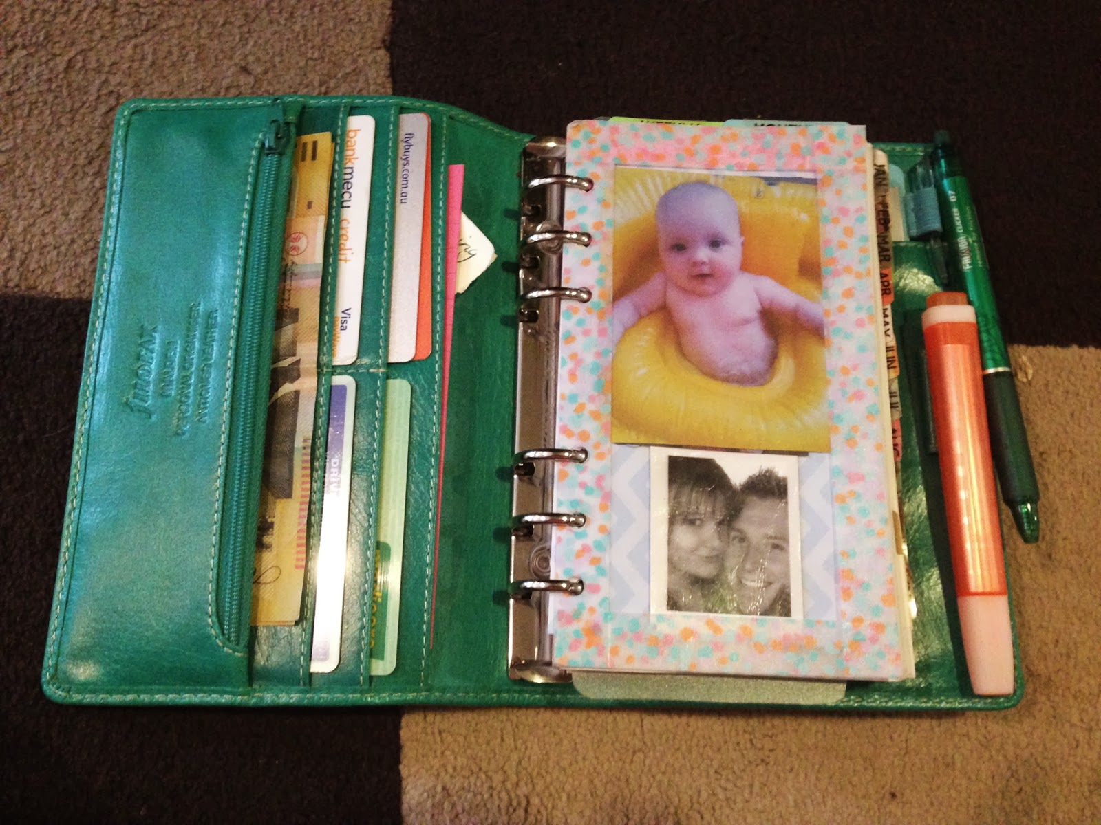 Organised Lifestyle: Personal wallet/planner setup