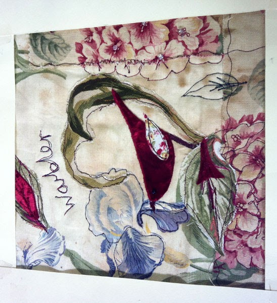 Jo Hill Textiles: Free style machine embroidery workshop 25th march