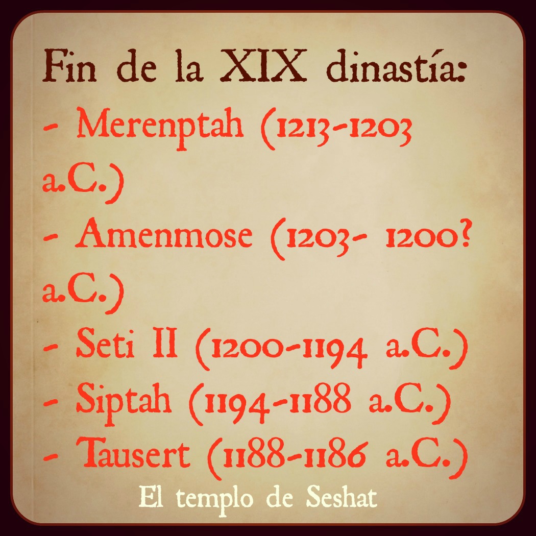 El templo de Seshat: La reina-faraón Tausert