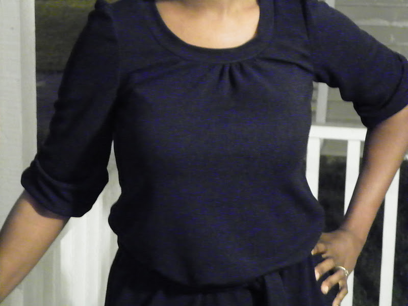 Ten Thousand Hours of Sewing ...: Simplicity 2850---The Little Blue Dress