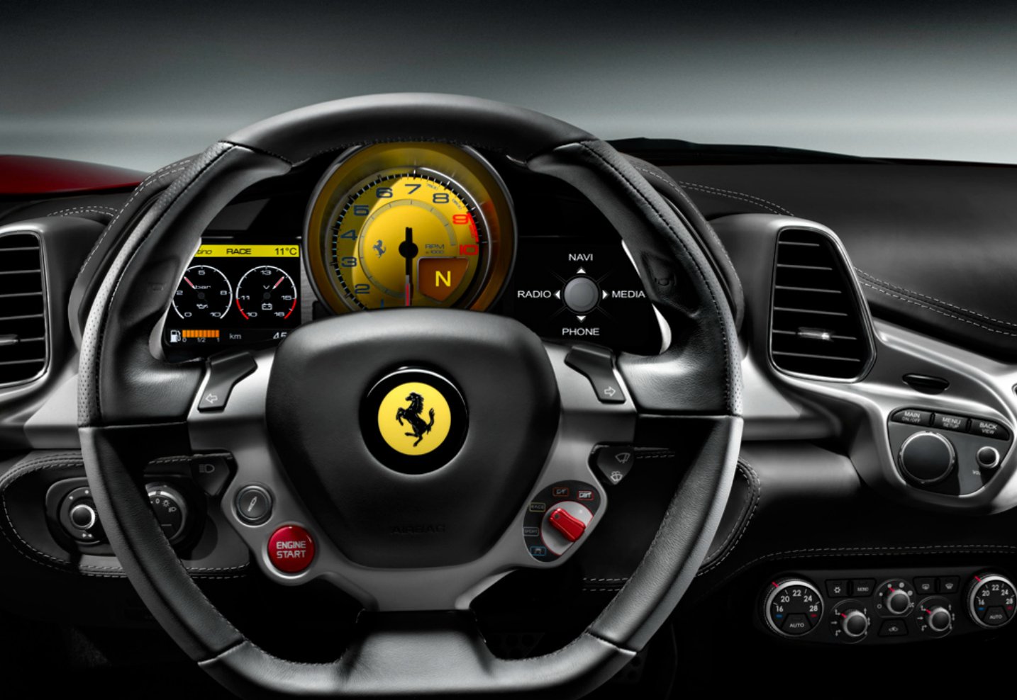 the man cave: Ferrari F458 ITALIA