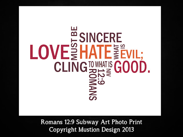 Mustion Design: Scripture Subway Art Photo Prints