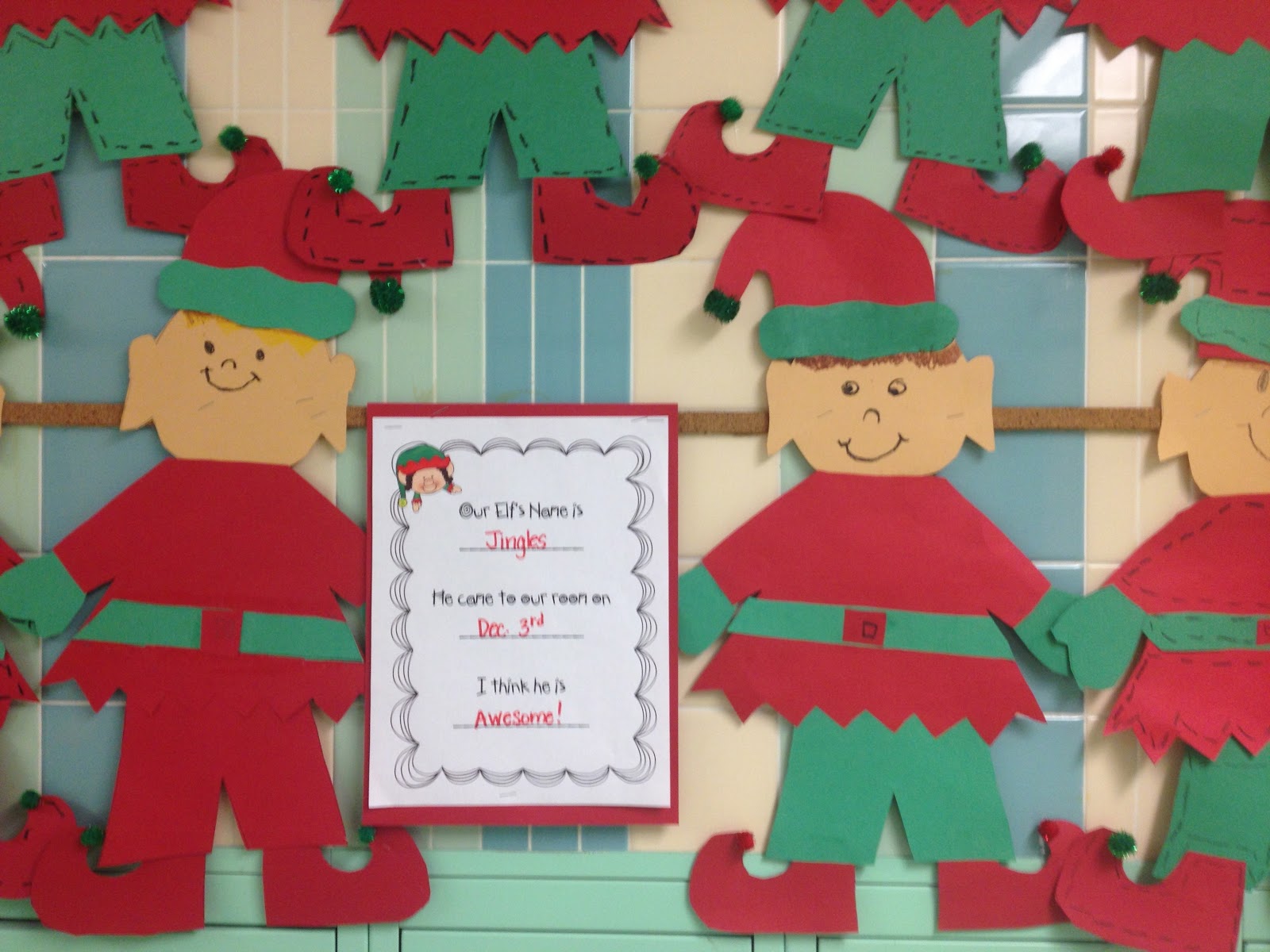 Elf on a Shelf-Day 1 - Megan Mitchell