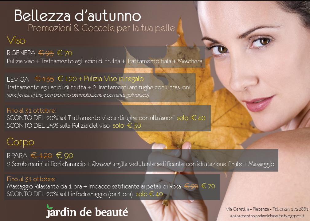 Jardin de Beauté: Proposte d'autunno