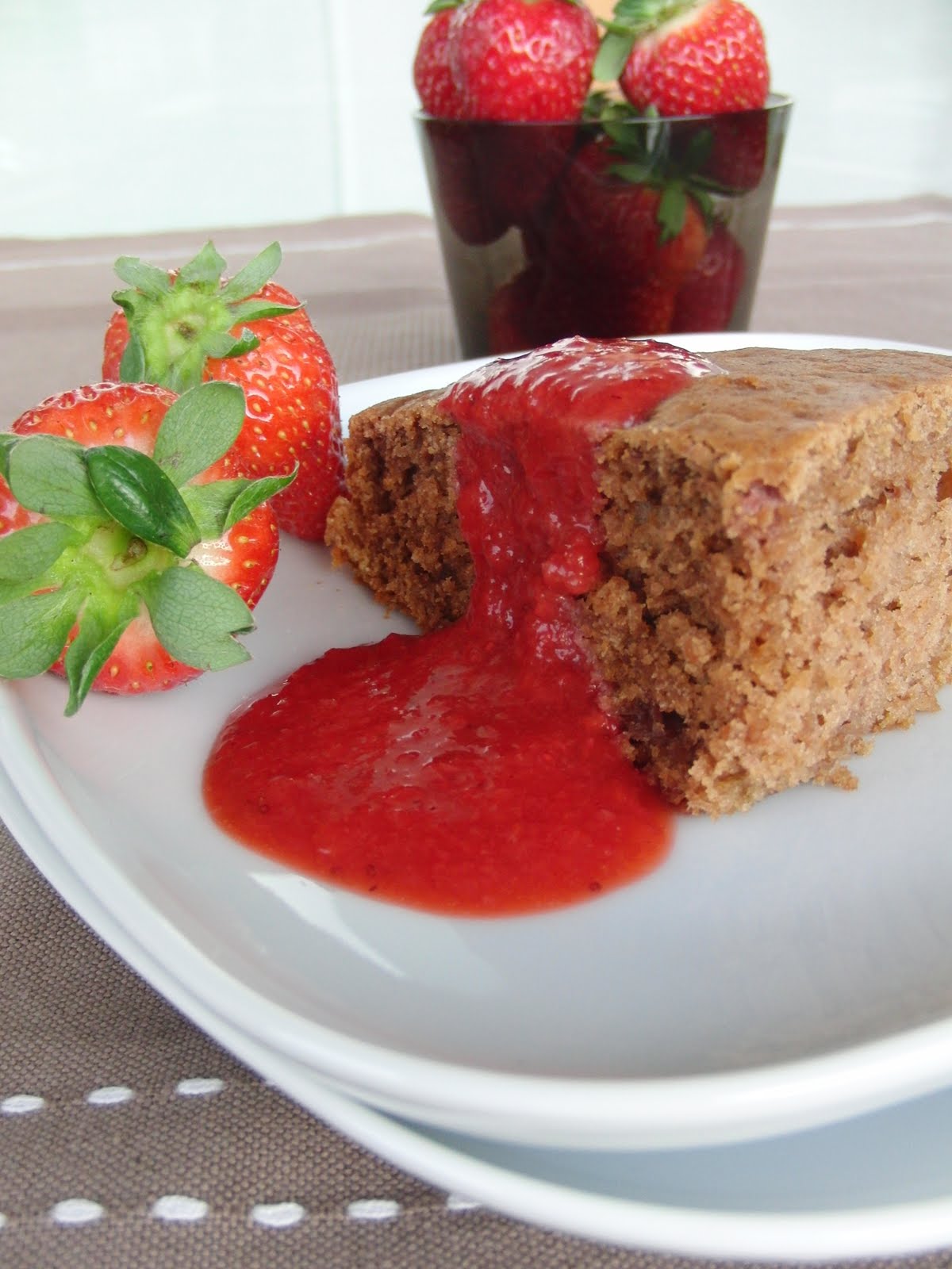 Torta integrale alle fragole - Piatti Facili
