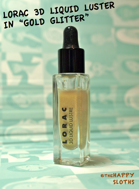 Lorac 3D Liquid Lustre in Gold Glitter: Review and Swatches | The Happy ...